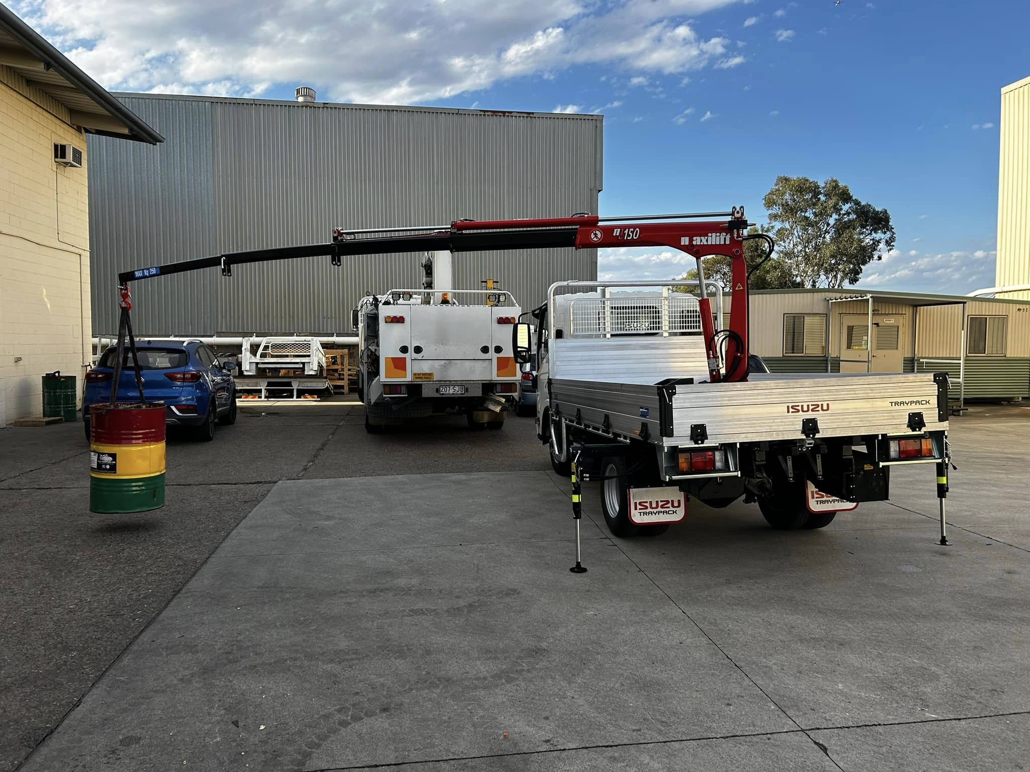 Mono Boom Cranes - FCM Cranes